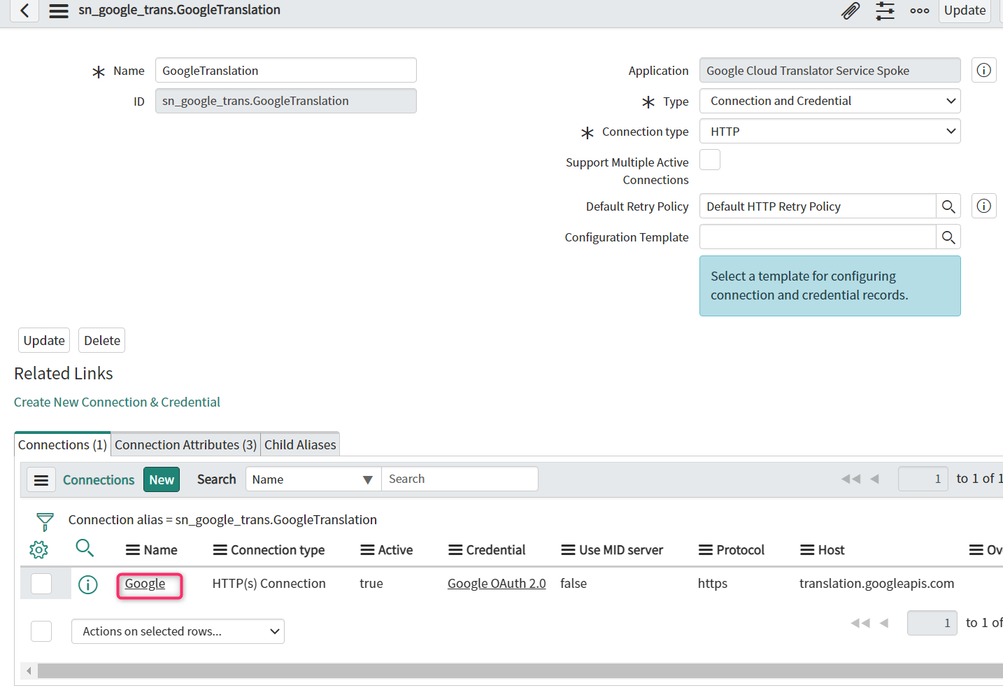 【ServiceNow】Dynamic Translation（翻訳機能）③-1 連携設定を解説～Google Cloud Platform ...